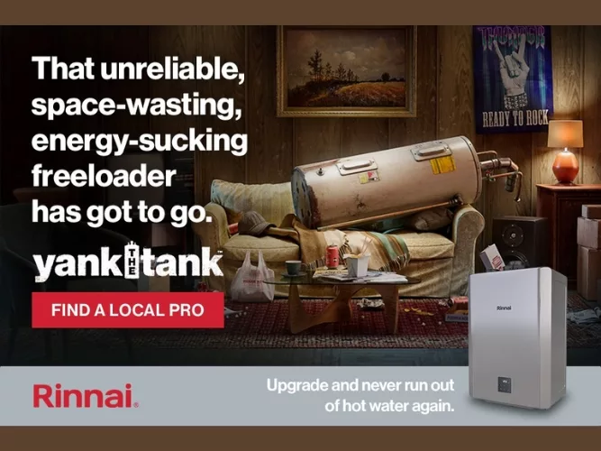 Rinnai Launches National Consumer Campaign to Showcase pBenefits of Going Tankless | phcppros